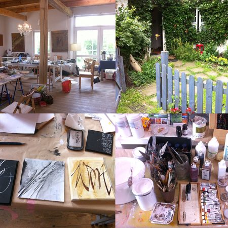 Nature inspires Calligraphy | Katja Frauenkron Deichgrafikerin